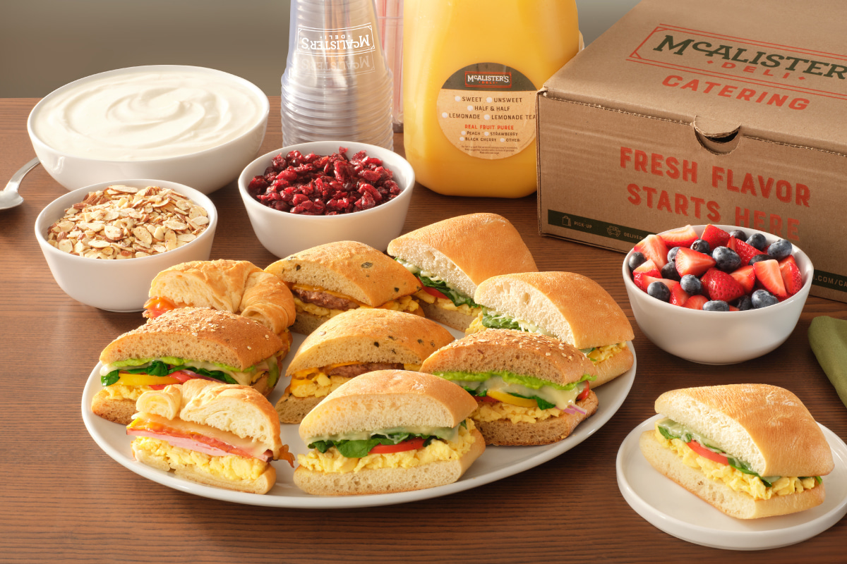 McAlister's Catering Menu | Sandwiches, Salads, & Trays | Catering Near Me